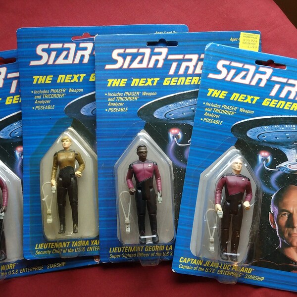 Star Trek Next Generation Action Figures - Etsy