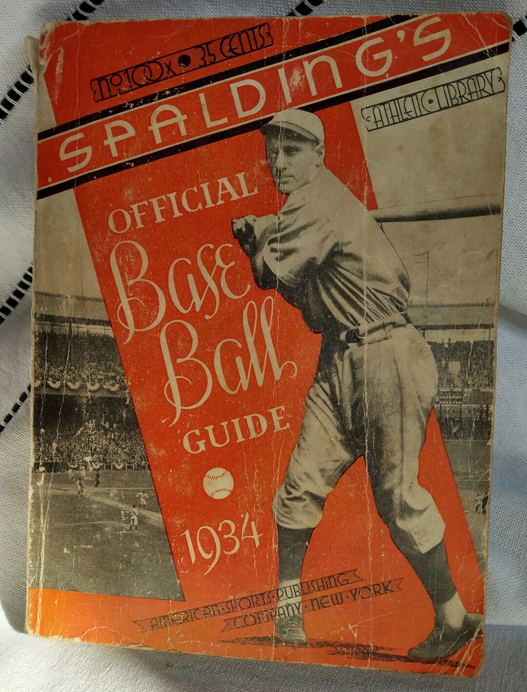 Spalding's Official Baseball Guide 1934 - Etsy