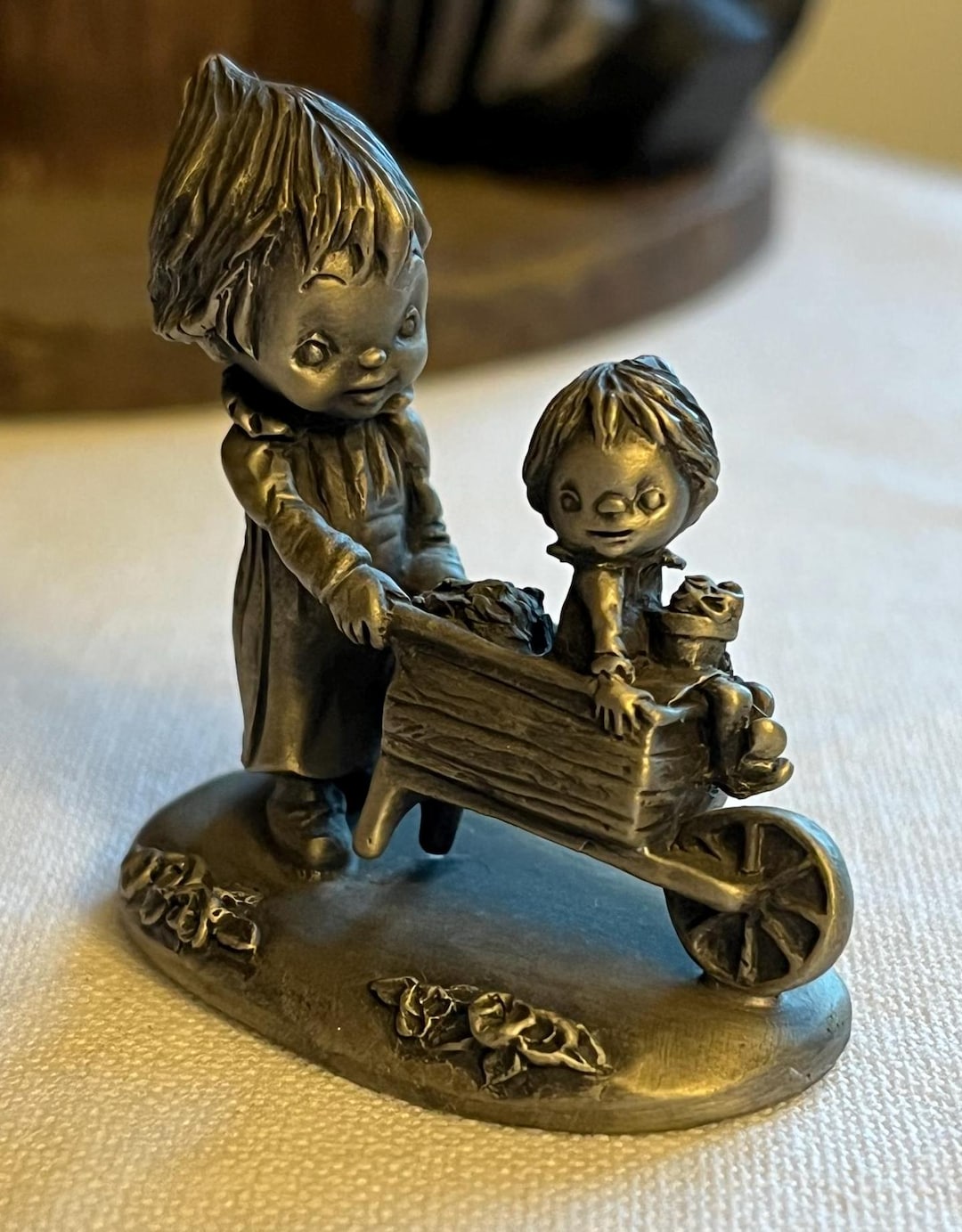 1980 Hallmark Little Gallery Pewter Figurine - Etsy