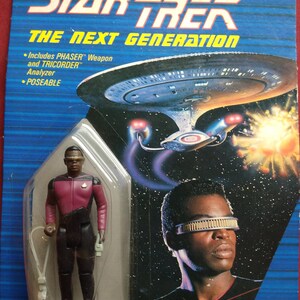 Star Trek the Next Generation Action Figures 1988 Made by Galoob - Etsy