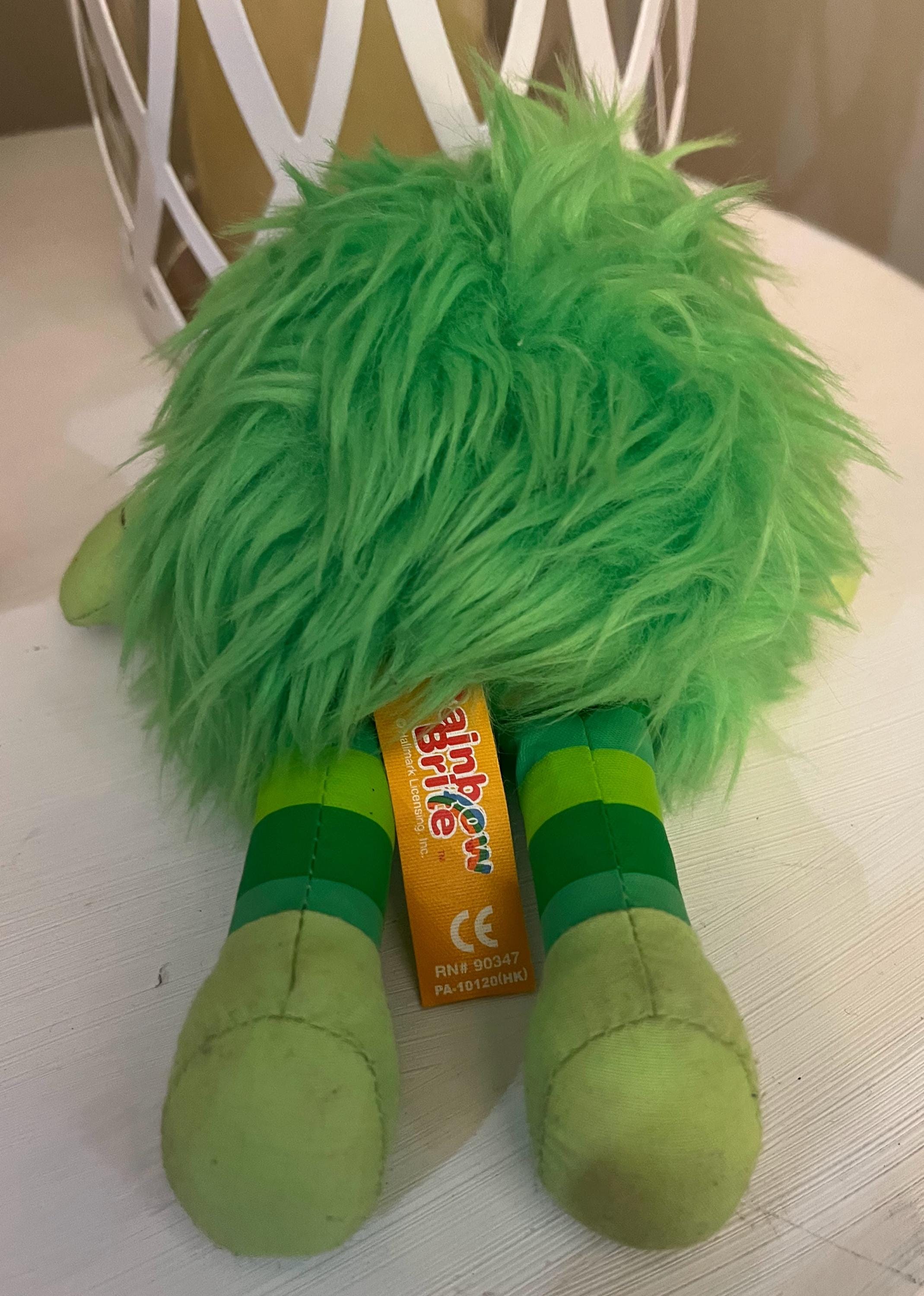 Red Butler and Green Sprite Plush Dolls From Rainbow Brite - Etsy