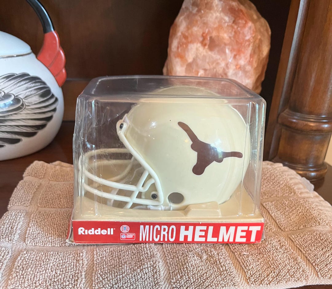 Vintage Official University of Texas Longhorns Football Riddell Mini ...