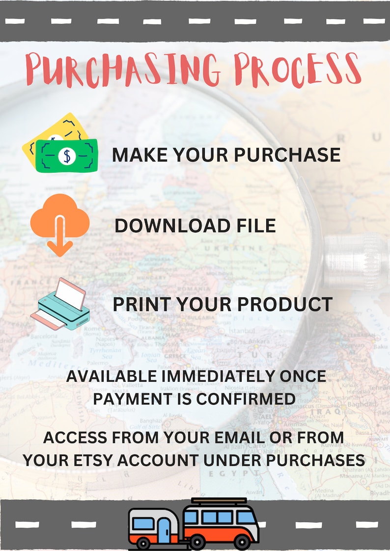 Spotto/spot the Cars/kids Family Road Trip/car Game/adventure/printable ...