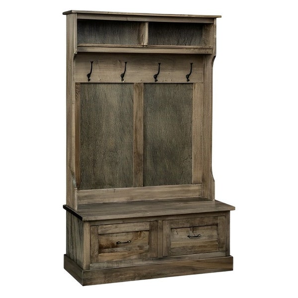 Hall Tree With Bench - Etsy