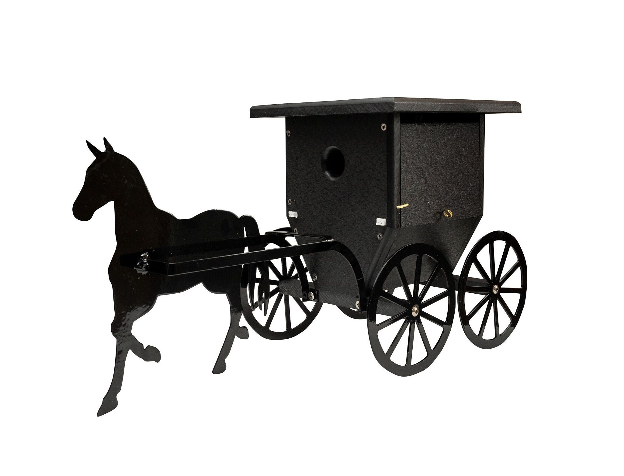 Amish Buggy Tiny Home Birdhouse Garden Bird House Housewarming Gift ...