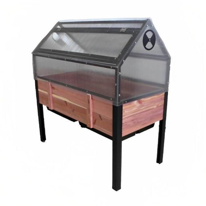 Greenhouse Kit Raised Garden Bed Miniature Greenhouse Flower Box ...