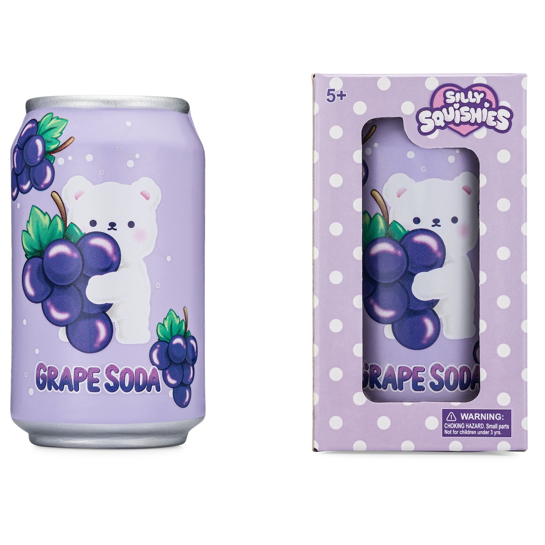 Grape Soda Squishy/ Super Slow Rising Squishy / Grape Scented/ Licensed ...