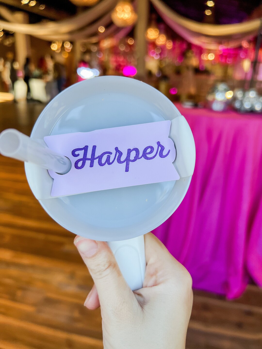 STANLEY Topper/stanley Personalization/acrylic Topper/birth Flower ...