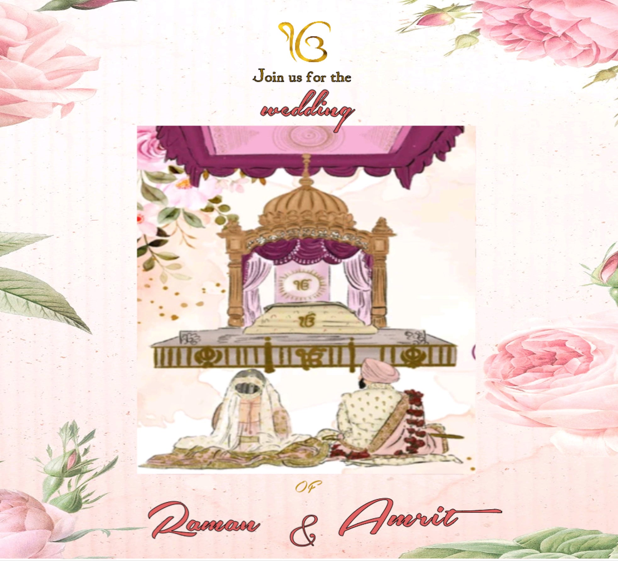 Custom Wedding Cards, E - Invitation Cards, Sikh & Hindu Religious ...