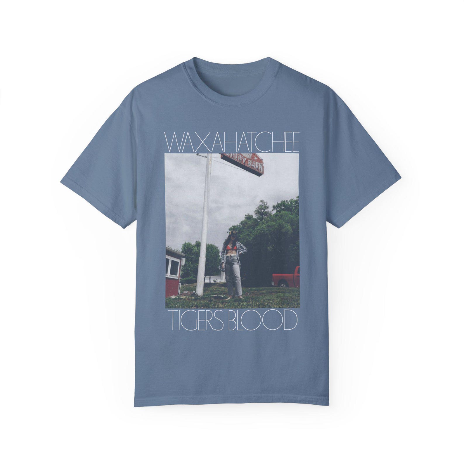 Waxahatchee Tigers Blood Album Band Tee Comfort Colors 1717 - Etsy