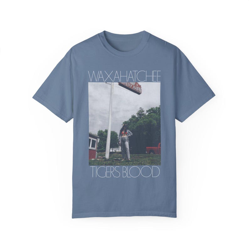 Waxahatchee Tigers Blood Album Band Tee Comfort Colors 1717 - Etsy