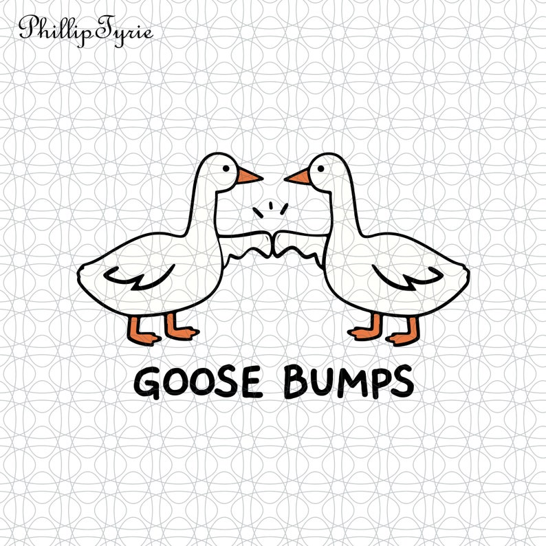 Goose Bump Png Silly Goose Png Funny Best Friends Png Fist - Etsy Canada