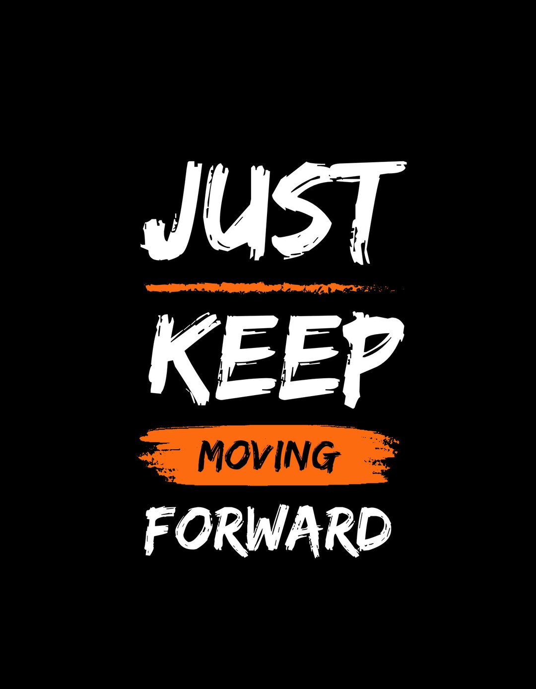 Just Keep Moving Forward Unisex Tees - Etsy