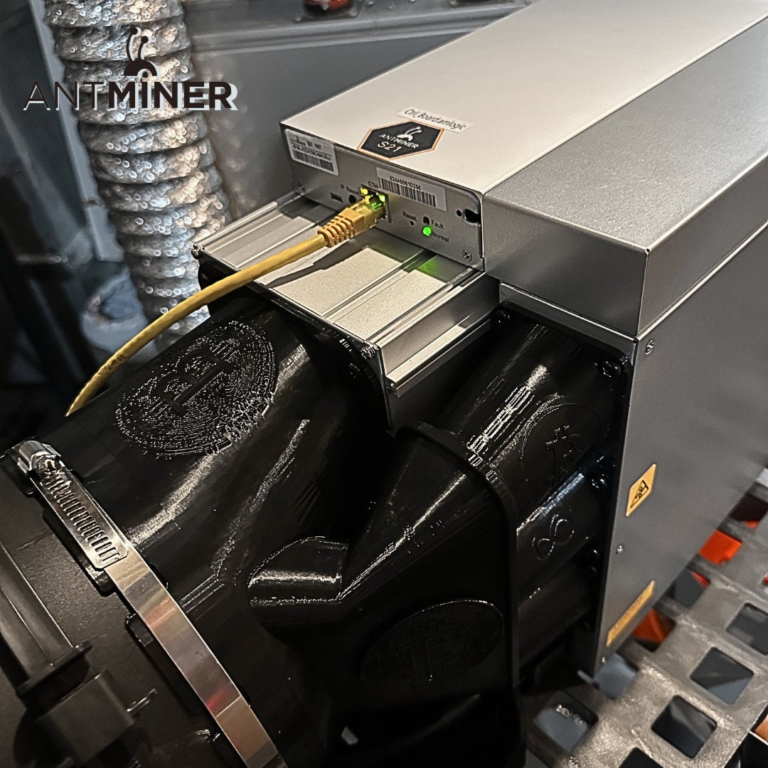 ANTMINER S21 Bitcoin Miner ASIC Wall-mount Shrouds 8 Intake Exhaust - Etsy