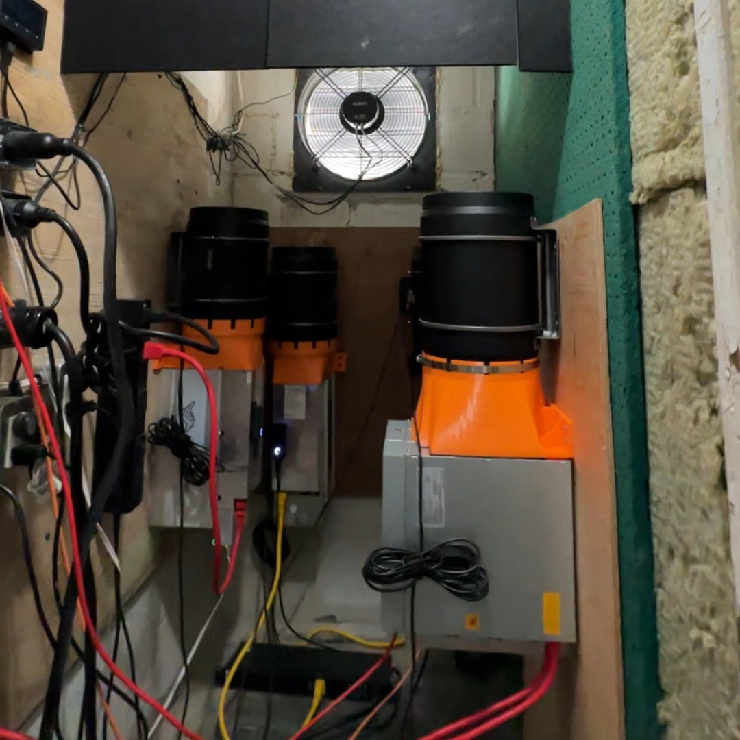 ANTMINER S21 Bitcoin Miner ASIC Wall-mount Shrouds 8 Intake Exhaust - Etsy