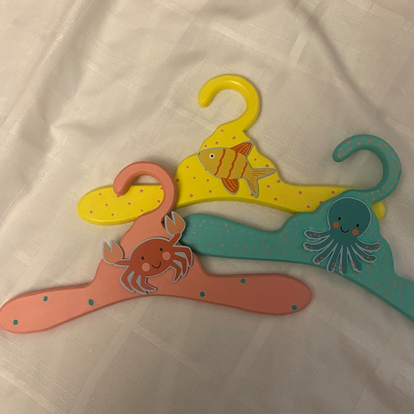 Hand Painted Hanger - Etsy