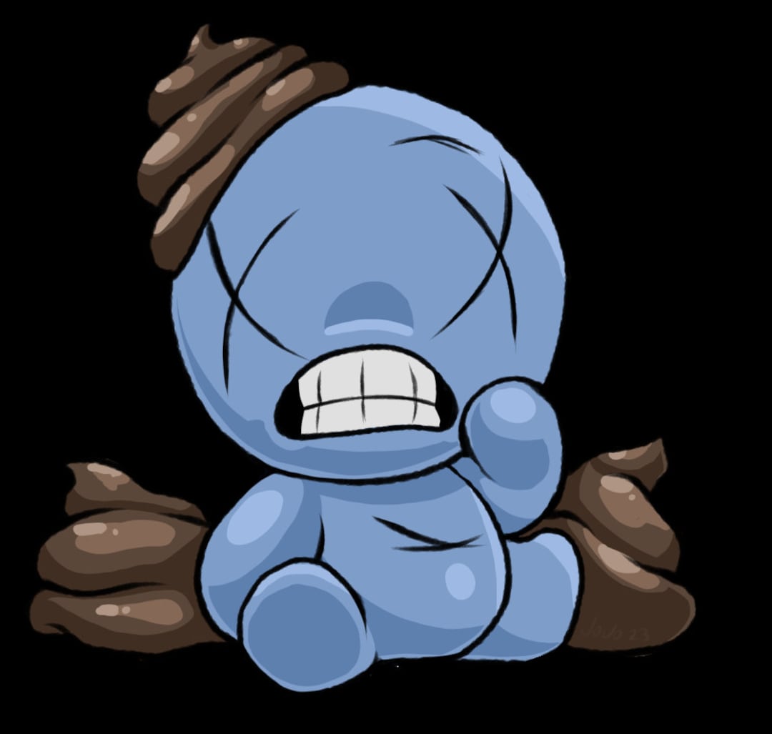 TBOI - Blue Baby (???) Sticker 3” X 2.87” - Etsy