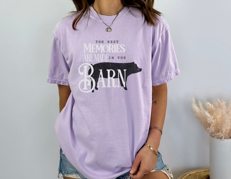 Swine Show Shirt, Farm Life, Country Living, Livestock Show Gift, Hog ...