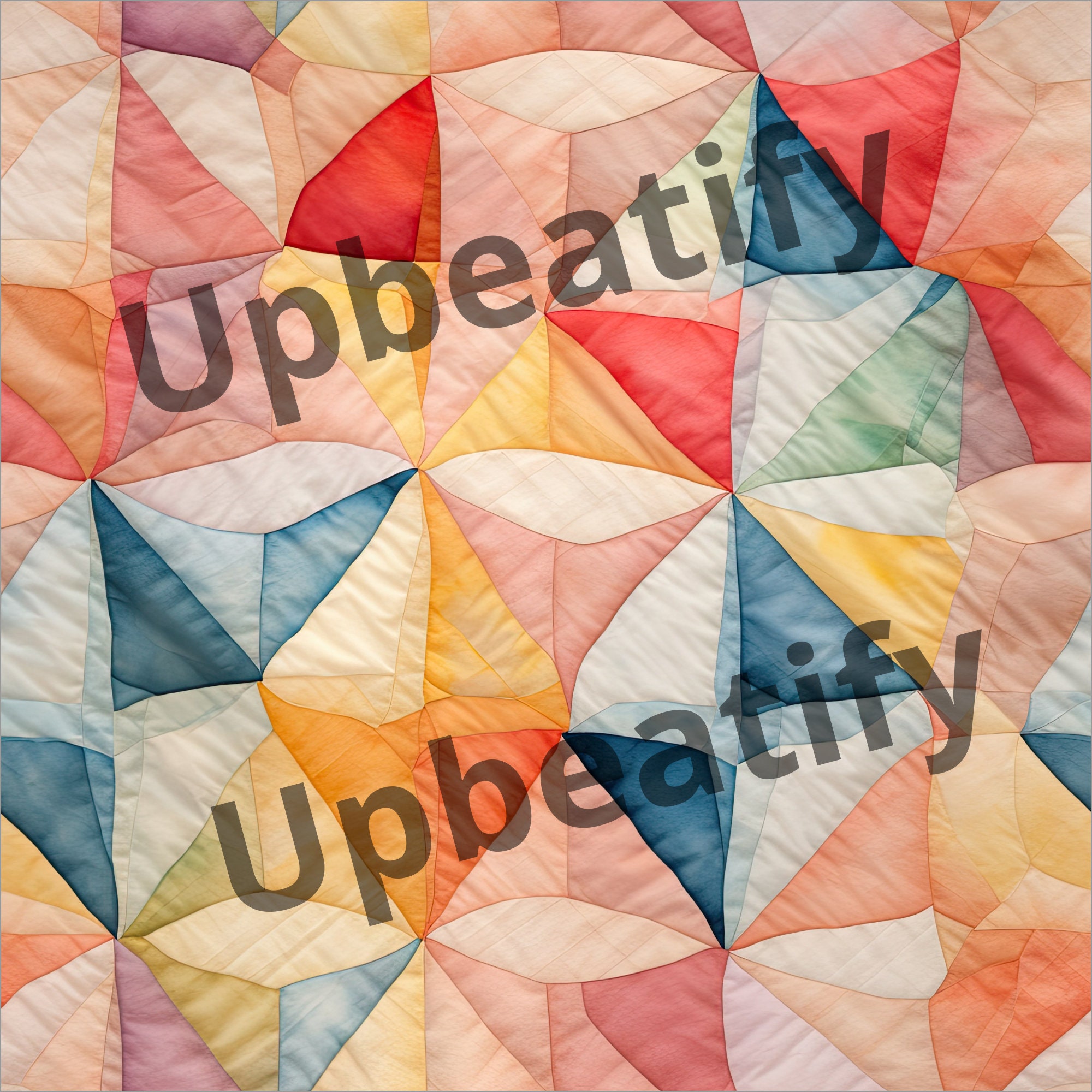 12 Seamless Colorful Quilts Backgrounds Digital Paper Patterns for ...