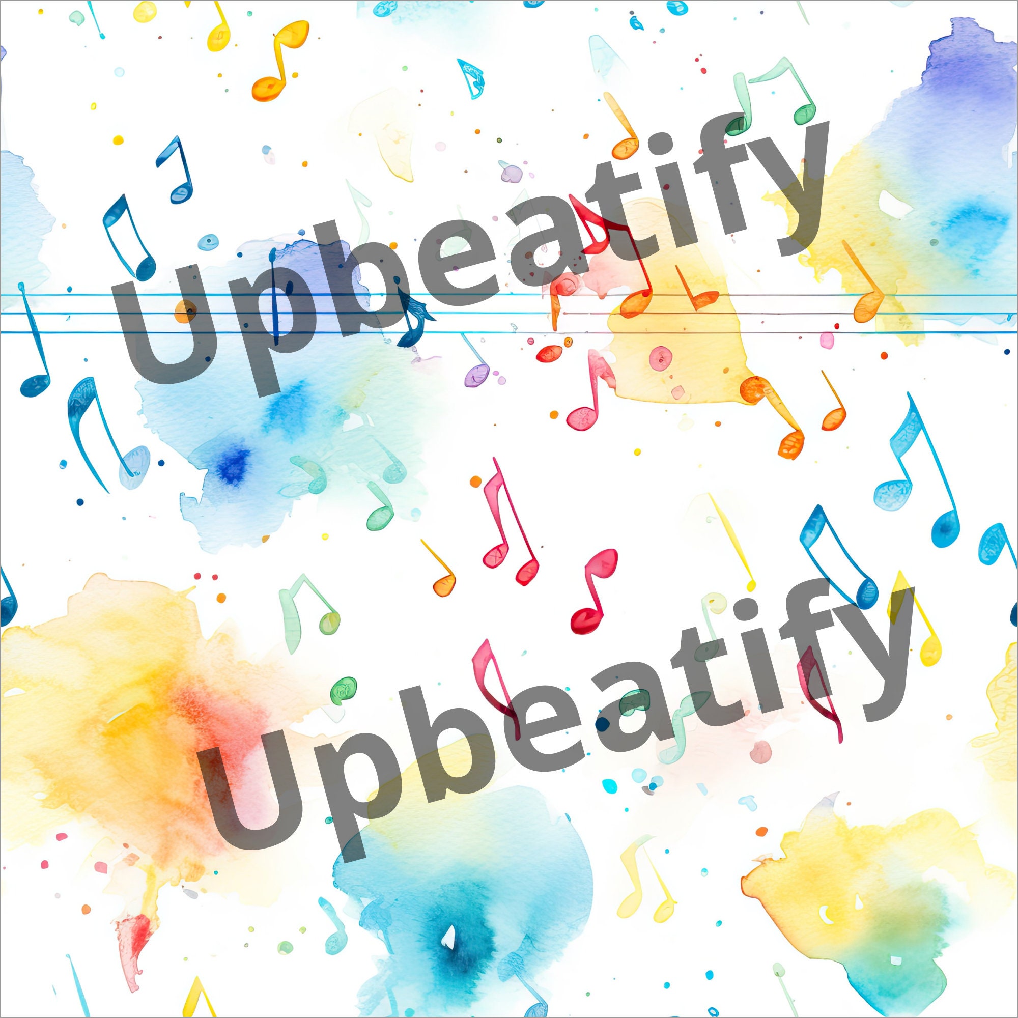 12 Seamless Musical Note Backgrounds Digital Paper Patterns for ...