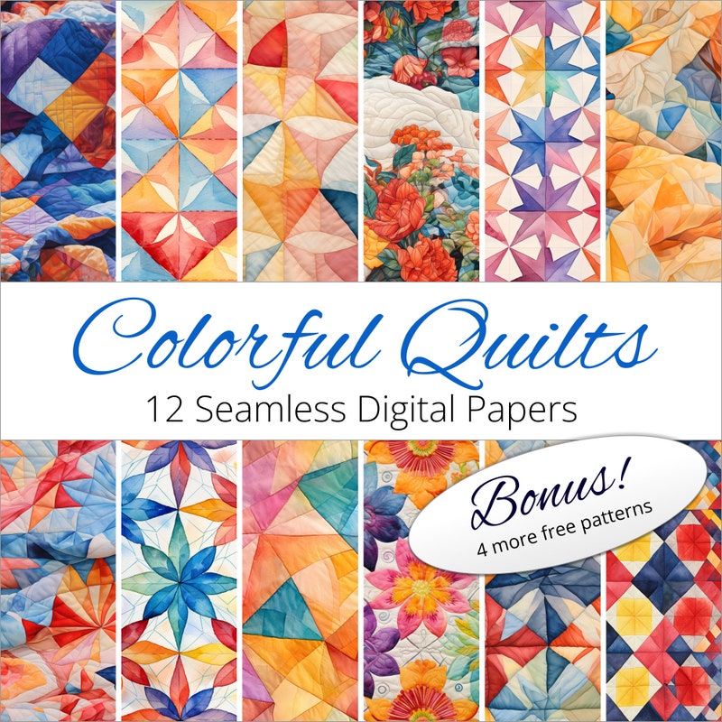 Quilt Background - Etsy