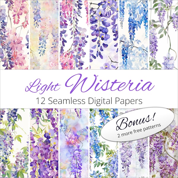 Paper Wisteria - Etsy