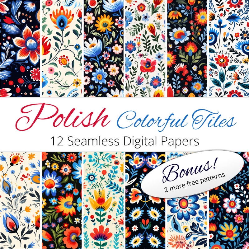 Polish Folk Pattern - Etsy