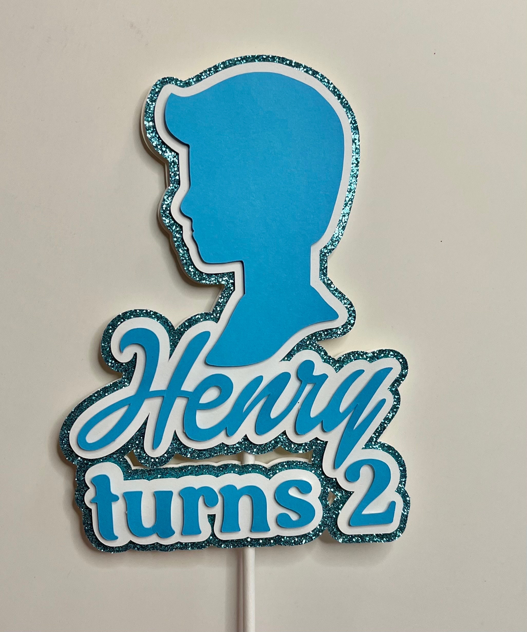 Ken Inspired Cake Topper Birthday Boy Cake Topper Handmade - Etsy