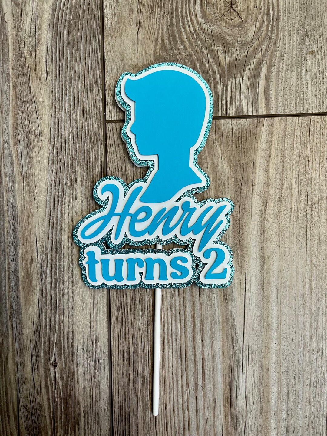 Ken Cake Topper Birthday Boy Cake Topper Handmade - Etsy