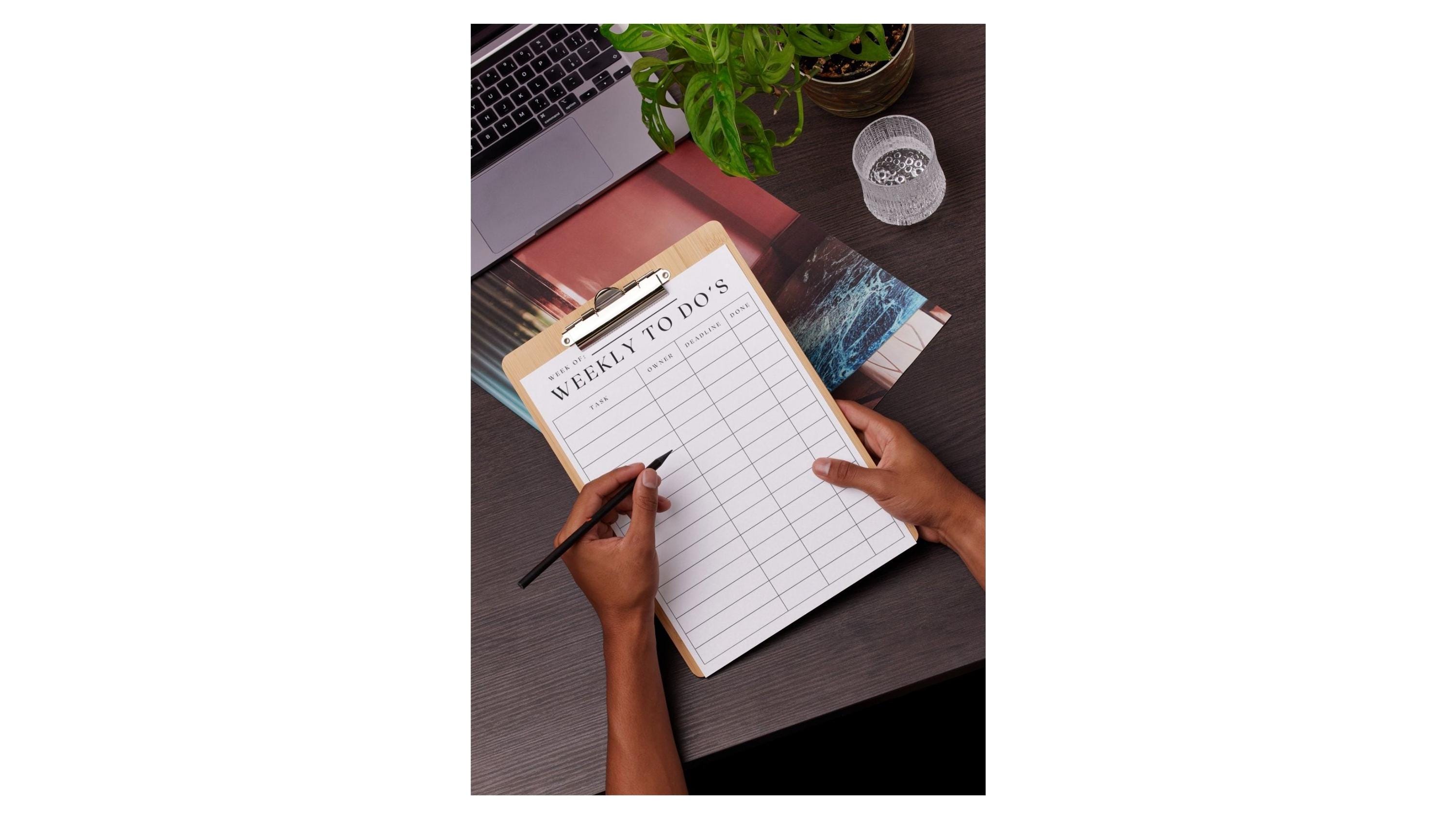 Printable Weekly Household Tasks List: Divide Chores, Stay Organized ...