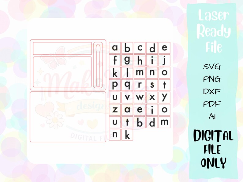 Laser Cut File | Sight Word Aid | Digital Download | SVG File ...