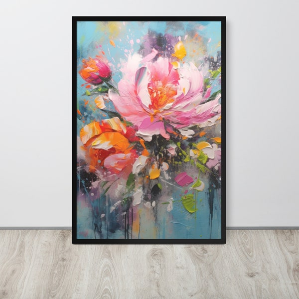 Peony Print - Etsy Australia