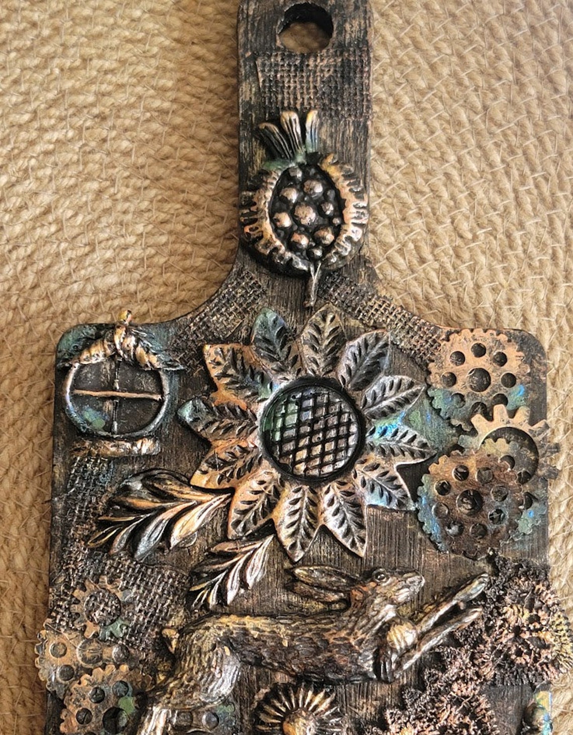 Cutting Board Steampunk Display - Etsy