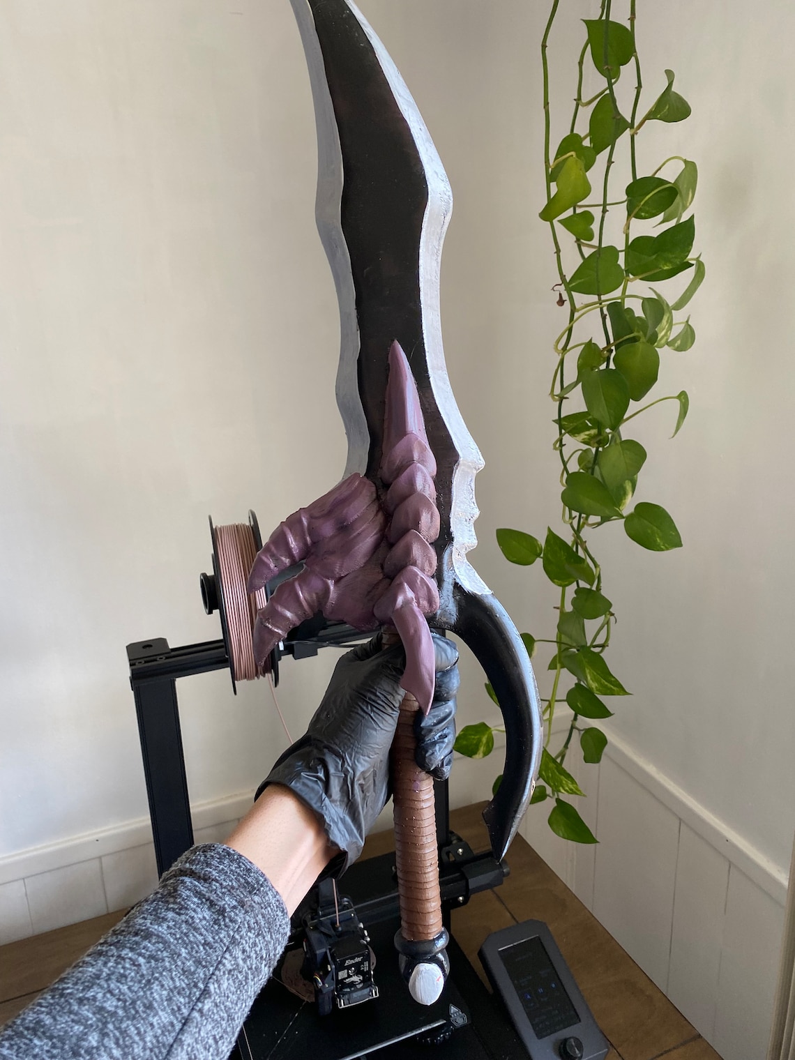 Kasaka's Venom Fang Dagger Replica 3D Printed Solo Leveling Inspired ...