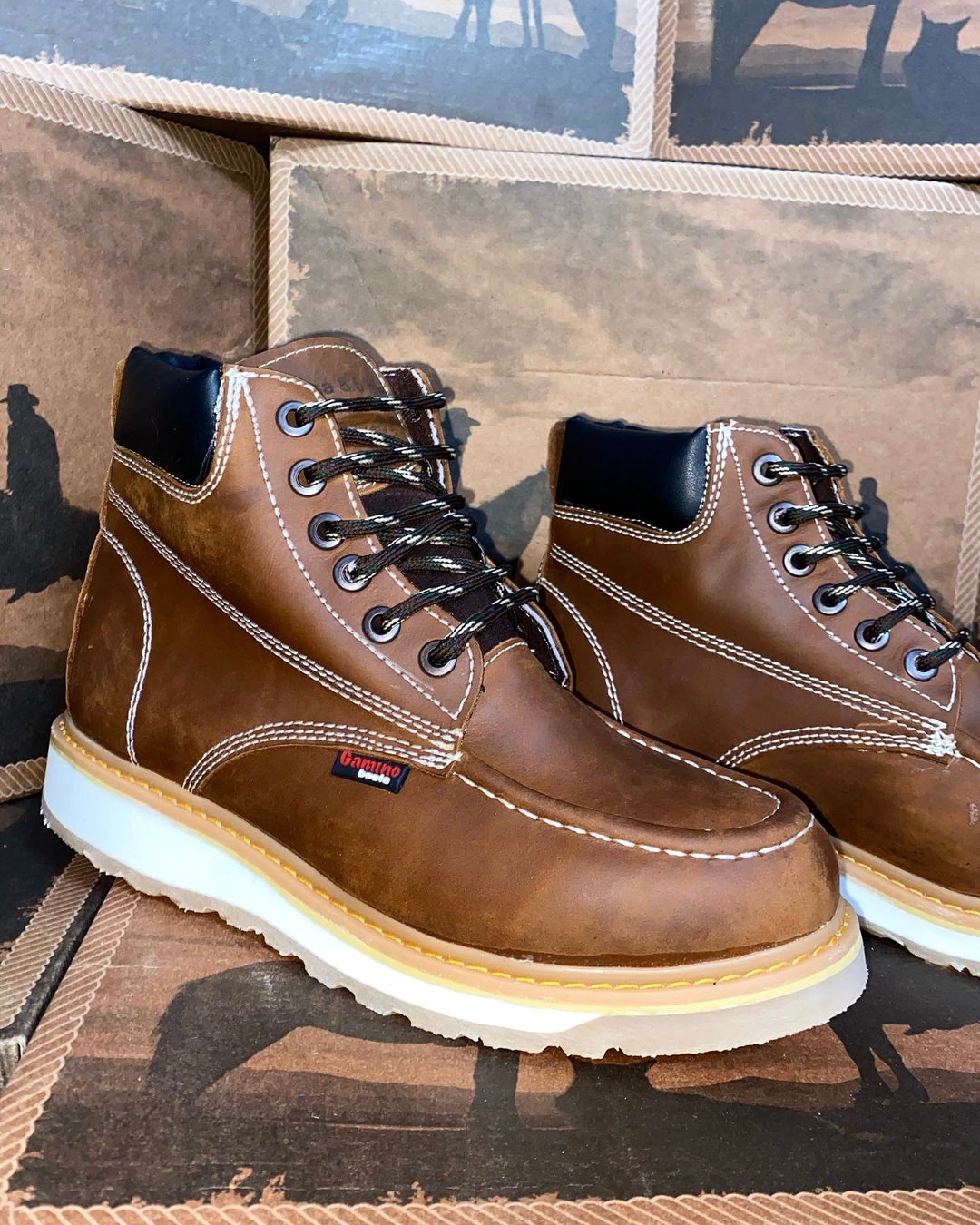 Gaminoboots Work Boots - Etsy