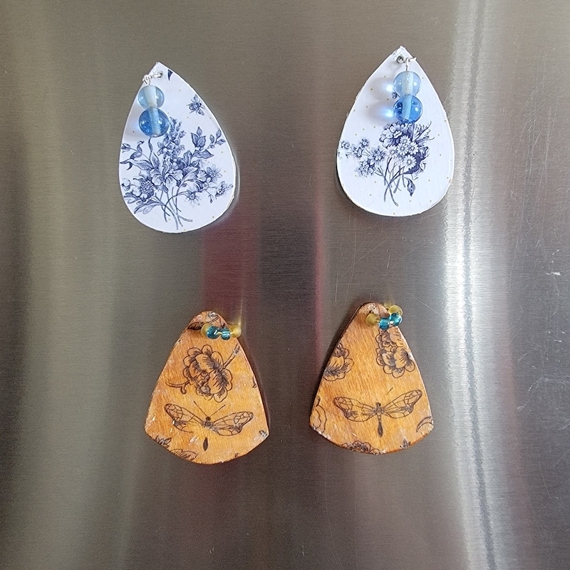 Decoupage Magnets - Etsy