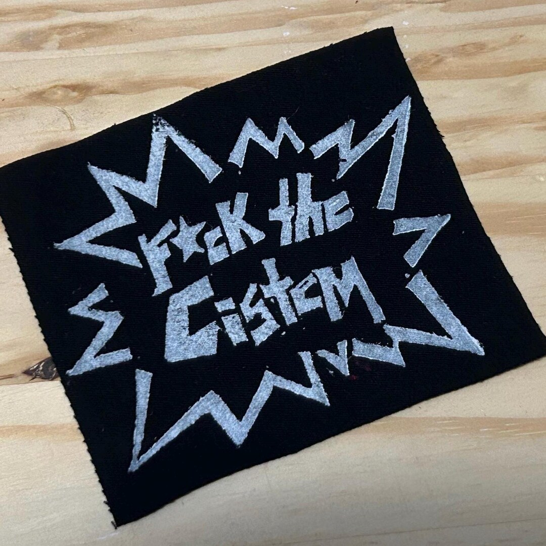 F the Cis-tem Punk Patch - Etsy