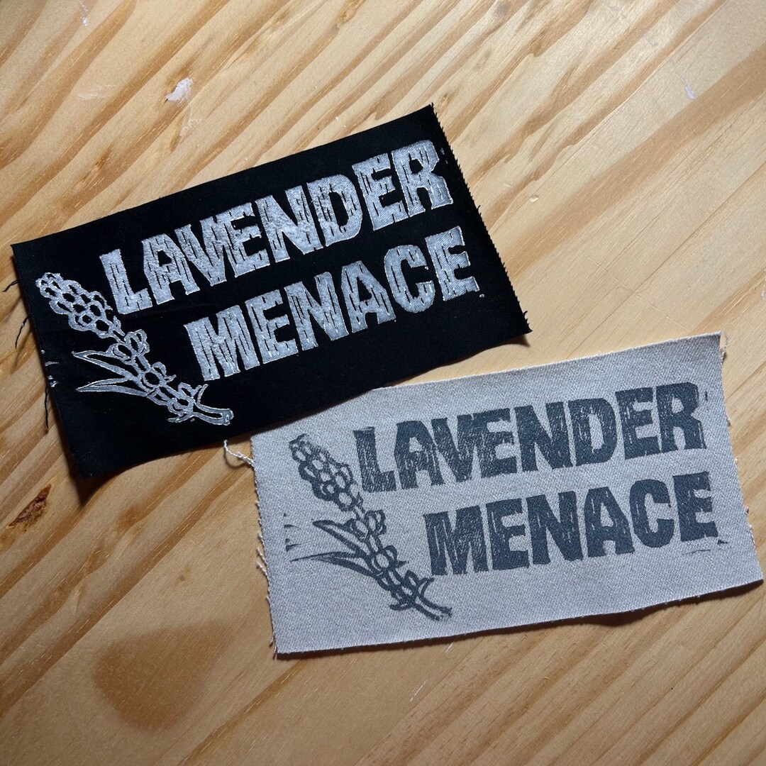 Lavender Menace Pride Punk Patch - Etsy