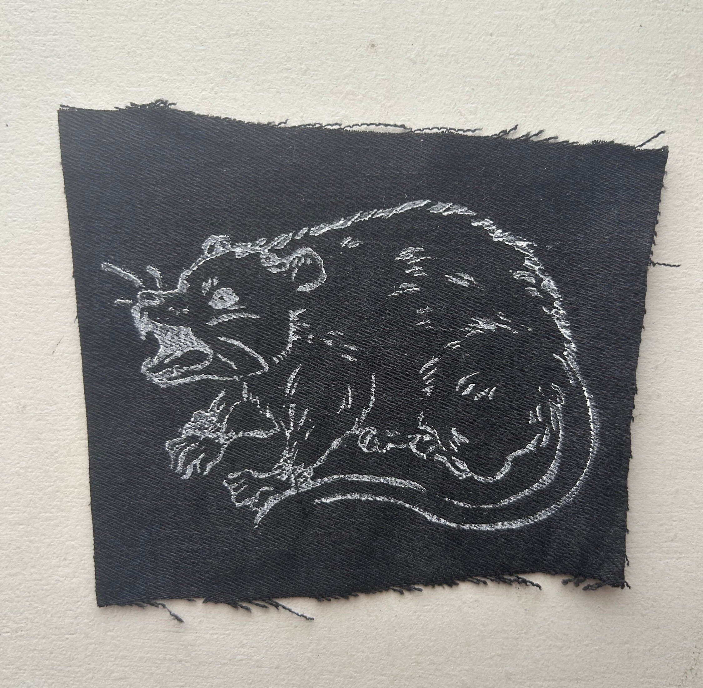 Opossum Punk Patch - Etsy