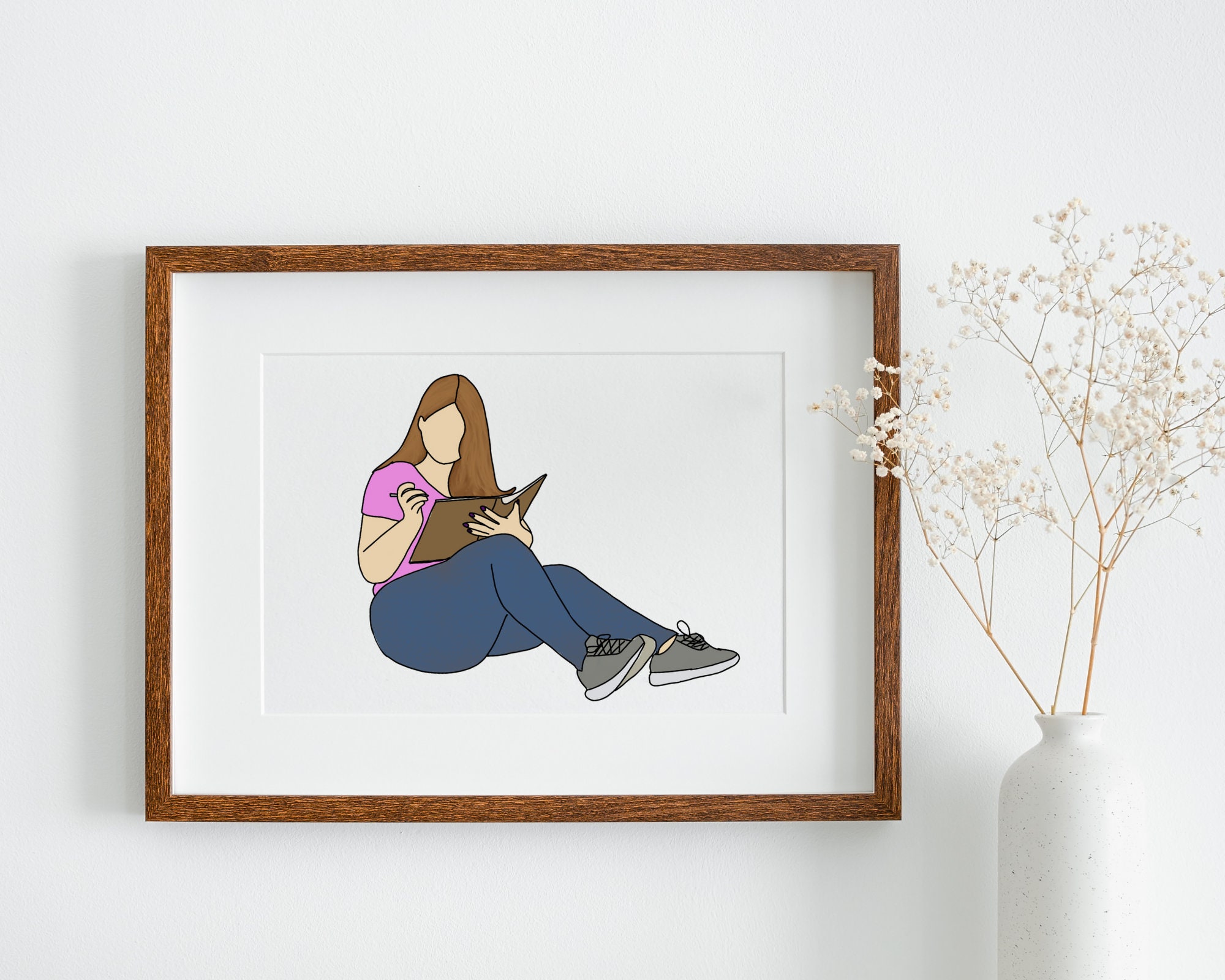 Faceless Portrait, Faceless Drawings, Custom Faceless Portrait ... Faceless Portrait, Faceless Drawings, Custom Faceless Portrait ...