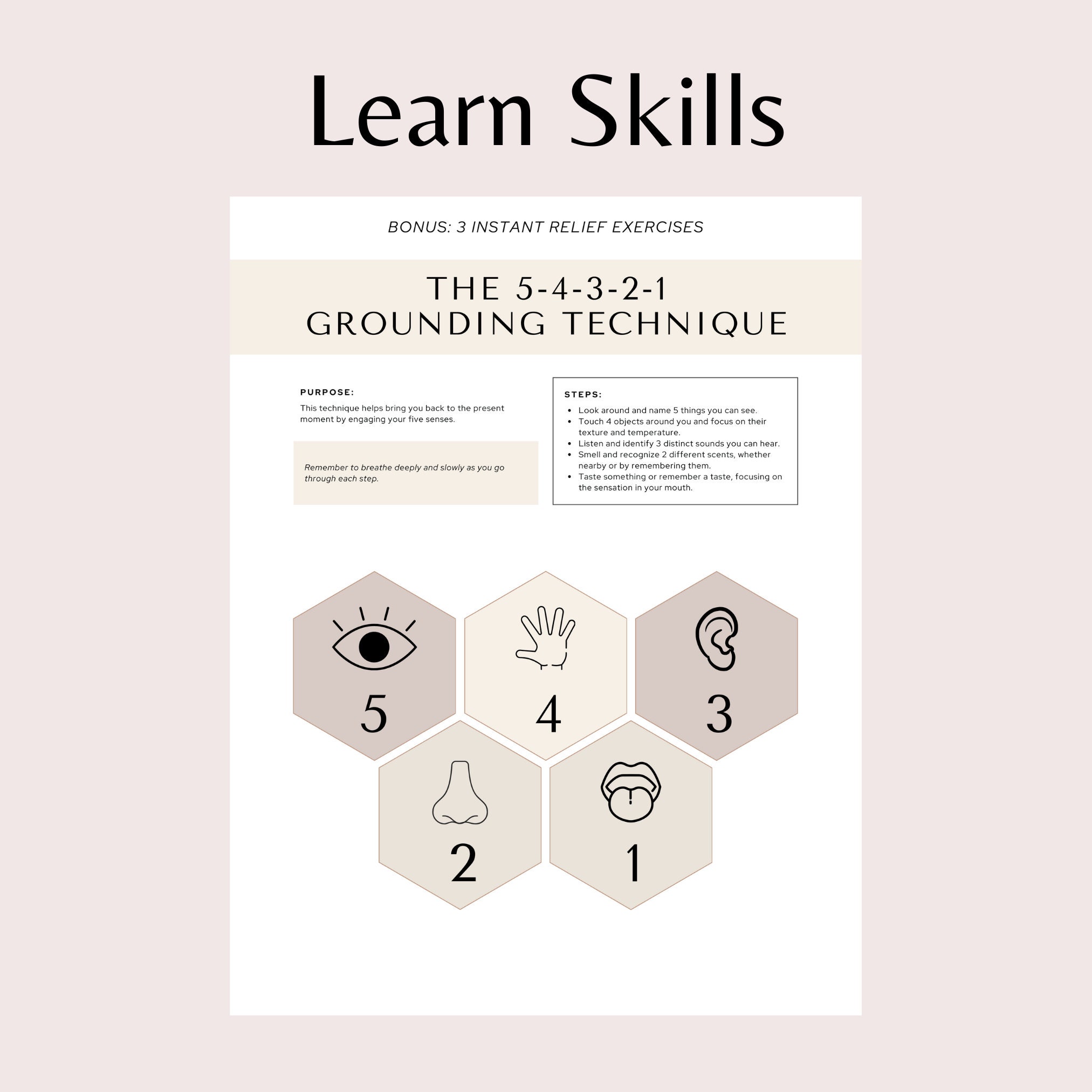 Mental Health Journal, Printable Anxiety and Depression Workbook ...