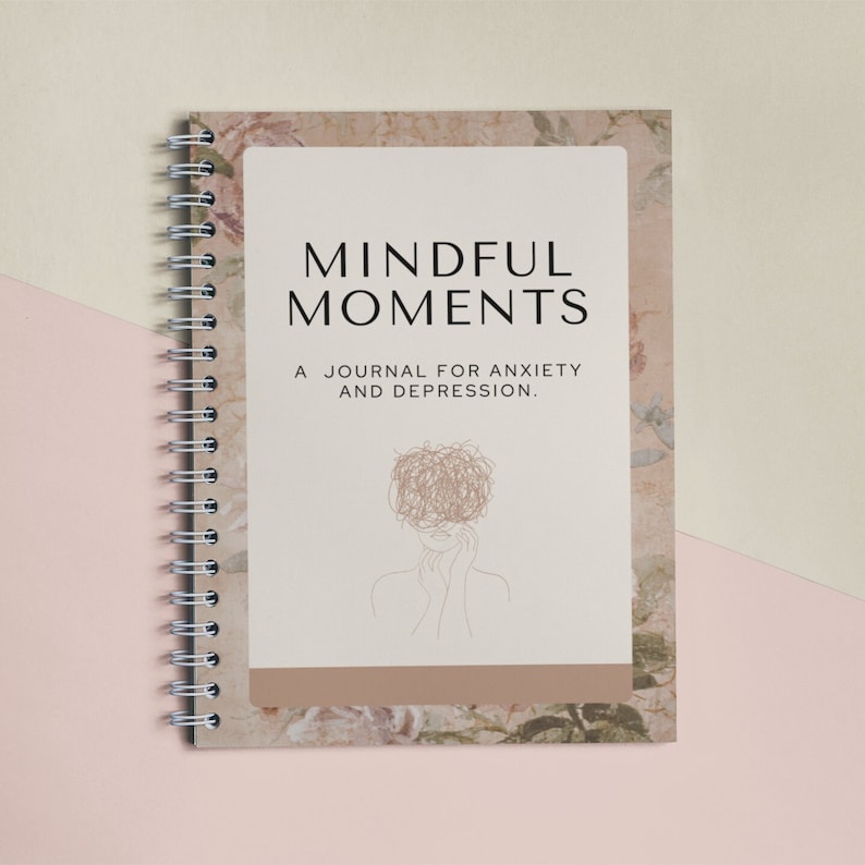 Mental Health Journal, Printable Anxiety and Depression Workbook ...