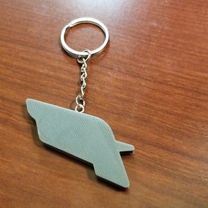 3D Printed Forza Logo Keychain unpainted - Etsy