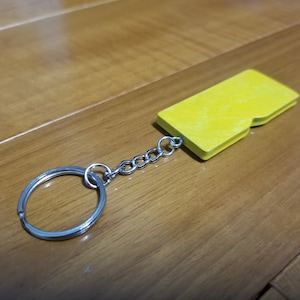 3D Printed Ridge Racer Type 4 Logo Keychain (yellow/black) - Etsy