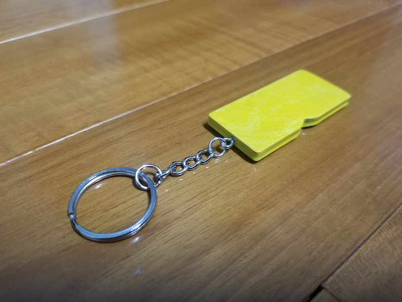3D Printed Ridge Racer Type 4 Logo Keychain (yellow/black) - Etsy