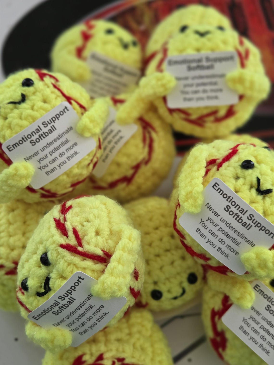 Softball/baseball Inspirational Plush Crochet Pattern *INSTANT PDF ...