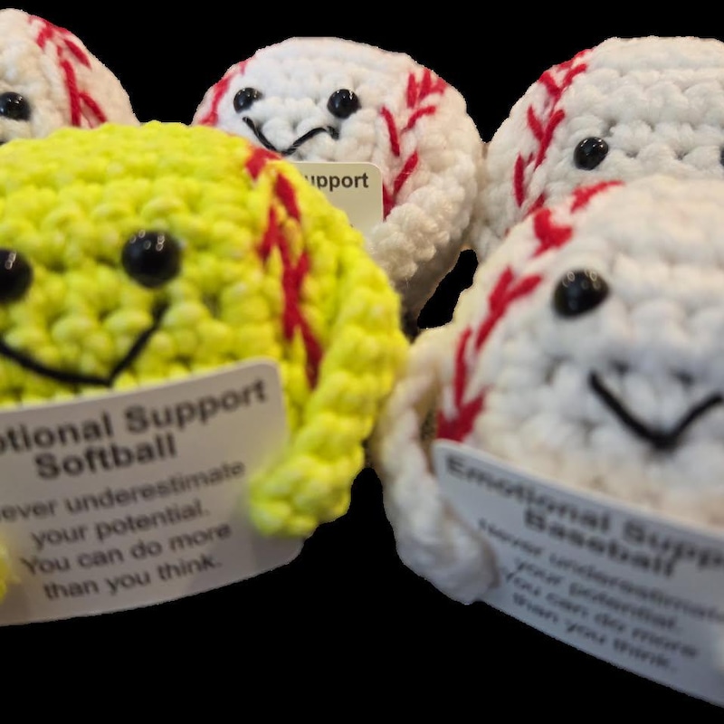 Support Crochet Softballs - Etsy