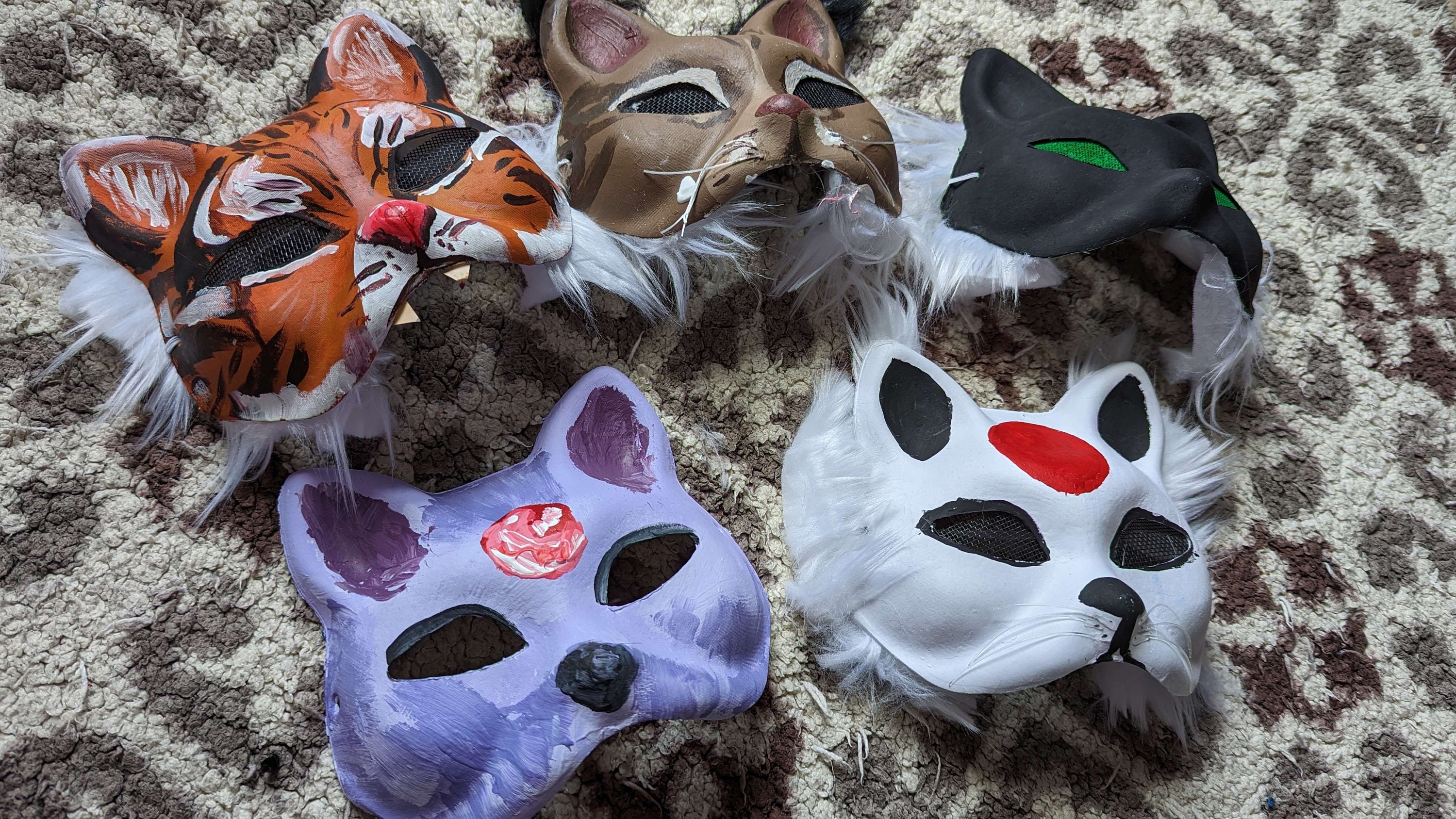 Custom Cat Masks - Etsy