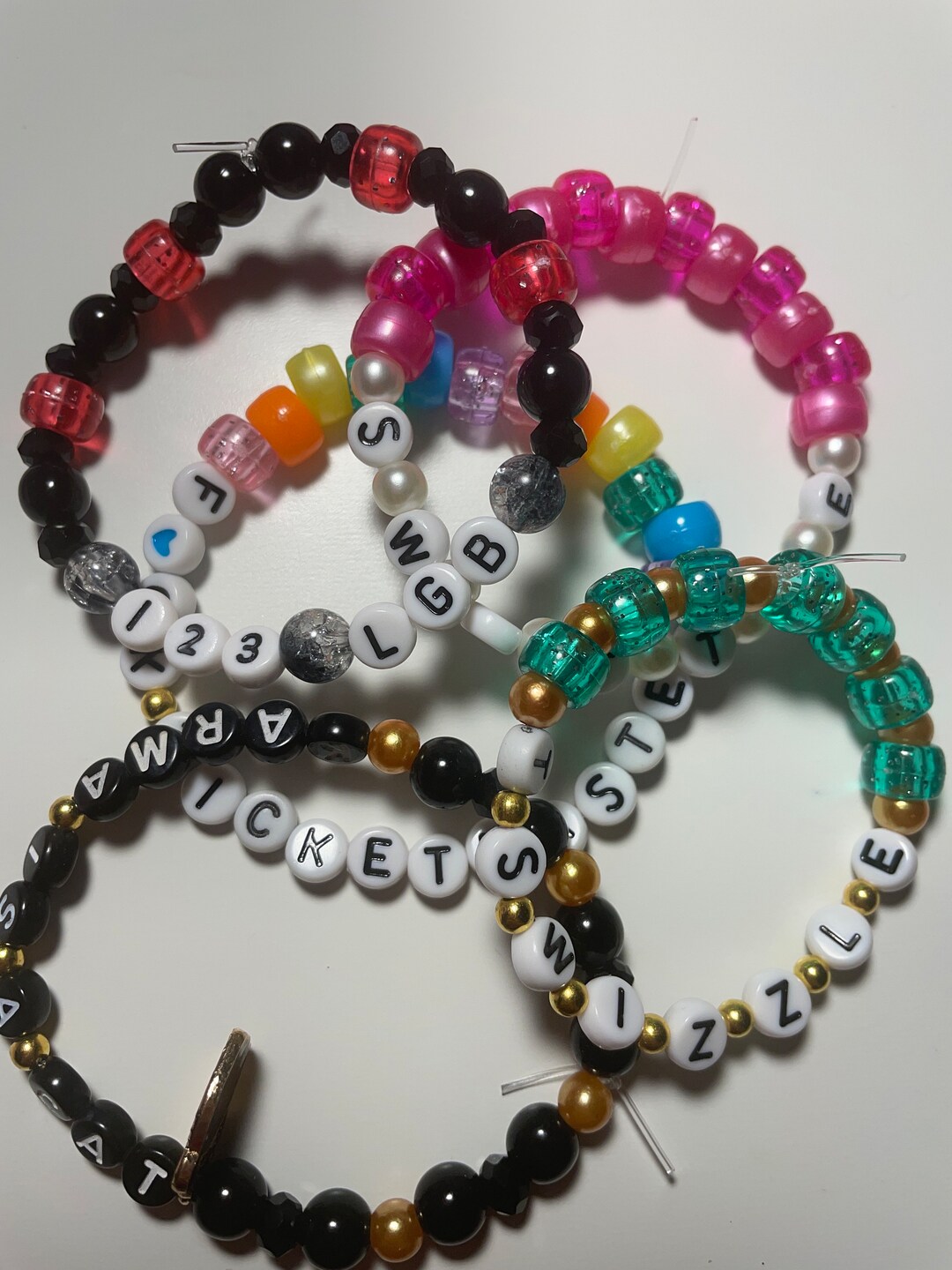 Taylor Swift Eras Tour Funny and Unhinged Friendship Bracelets - Etsy