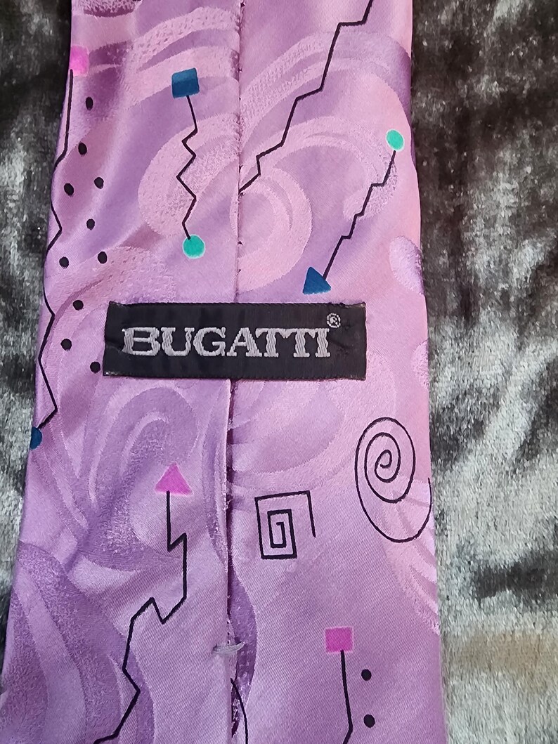 Purple Bugatti Tie - Etsy